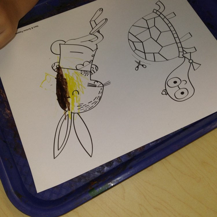 Hare & Tortoise Puppets for Preschoolers