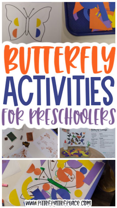 Butterfly Collages for Preschoolers