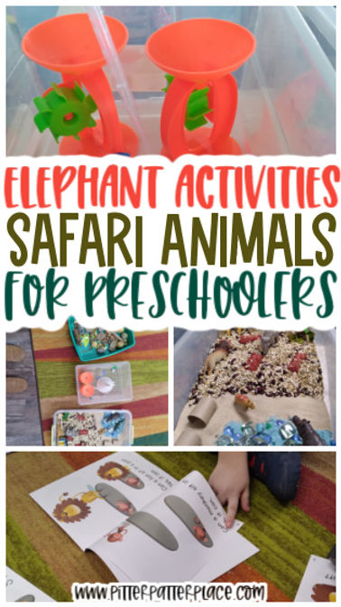 Learning About Elephants with Preschoolers