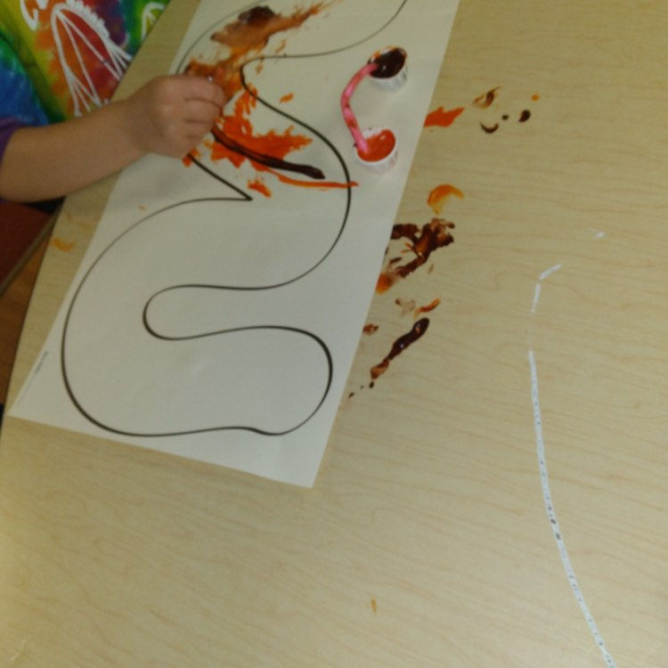 Worm Art for Preschoolers