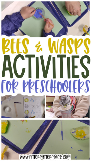 Learning About Bees & Wasps with Preschoolers
