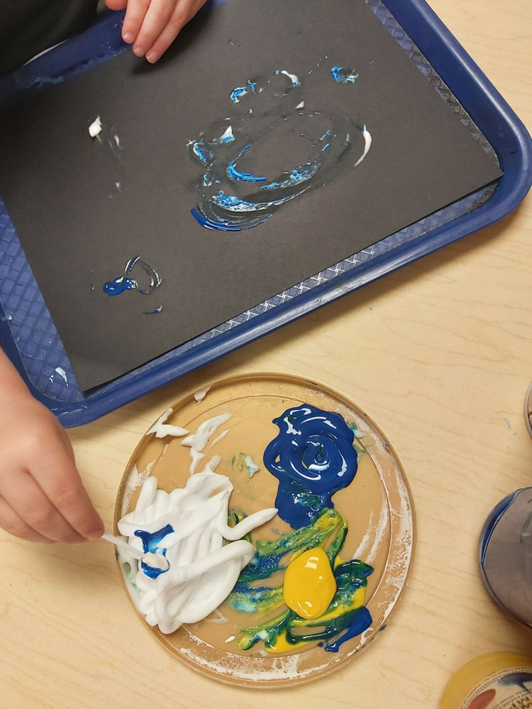 Hurricane Process Art for Preschoolers