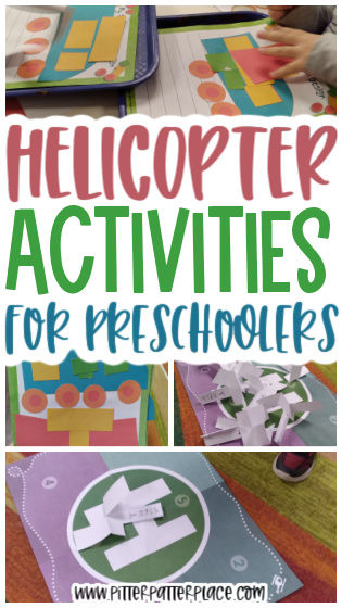 Helicopter Activities for Preschoolers