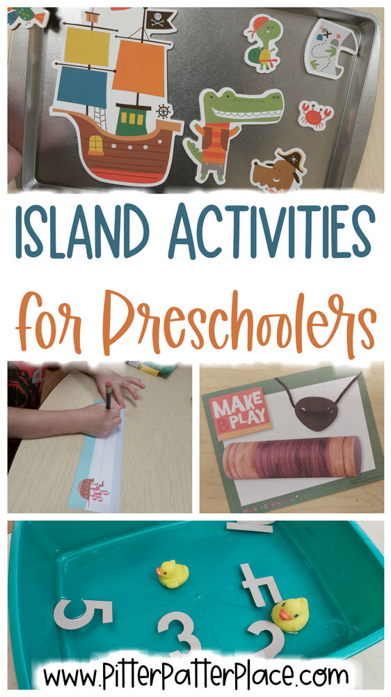 Preschool Island Theme Activities
