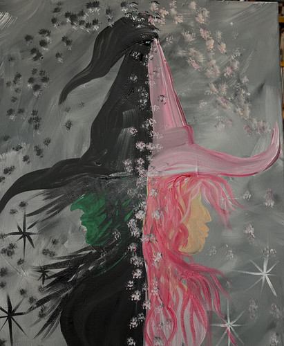 Wicked- fall, holiday, witch, people | KAT's Paint