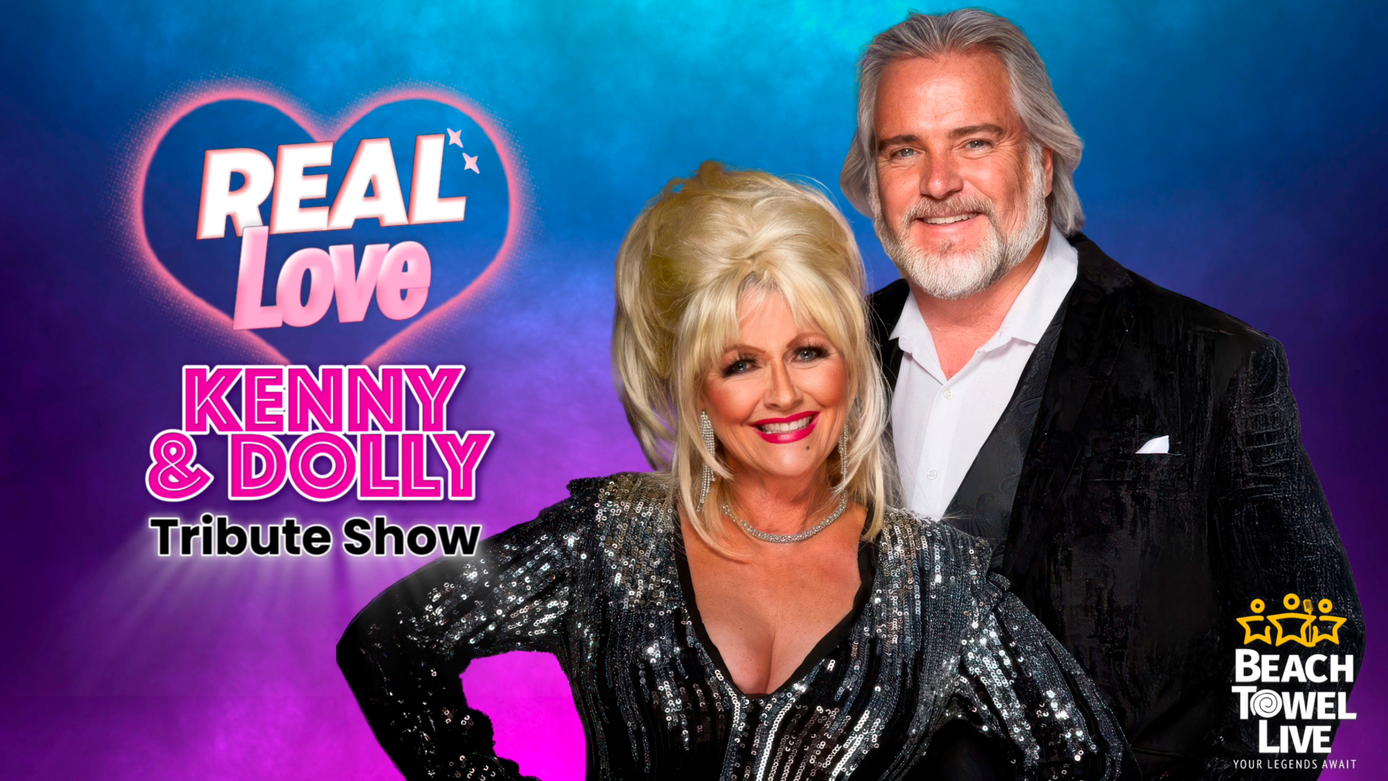 Real Love Kenny Rogers & Dolly Parton Tribute | Beach Towel Live