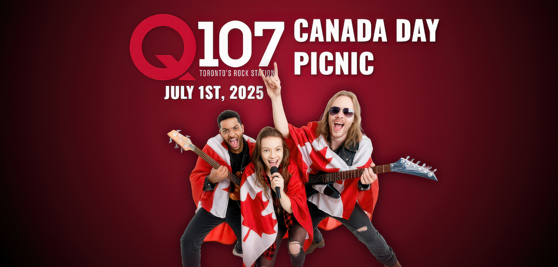 Q107 CANADA DAY WEEKEND | Woodbine Park | Toronto