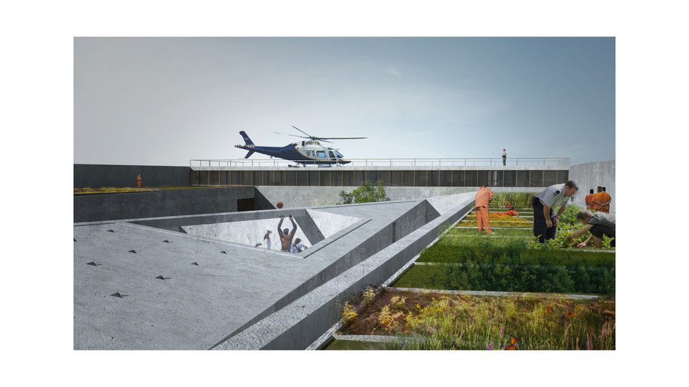 New Ocean Platform Prison | NEO ARCHITECTURE