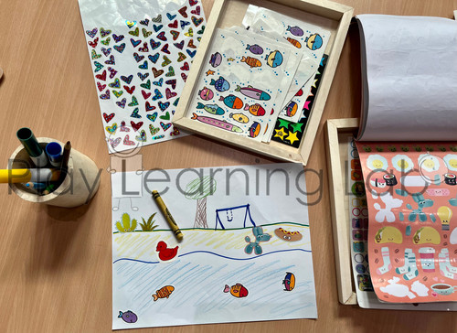 Sticker Drawing | playlearninglab