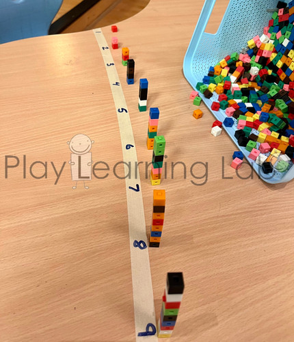 Tower Number Line | playlearninglab
