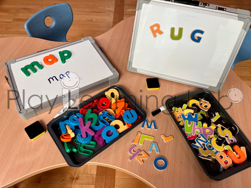 Alphabet Magnetic Blocks | playlearninglab