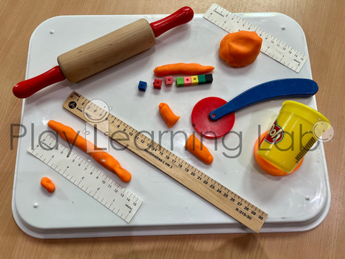 Measuring the Length of Playdough | playlearninglab