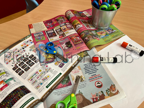 Art with Magazine | playlearninglab