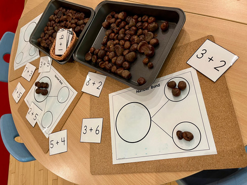 Acorn Number Bonds | playlearninglab