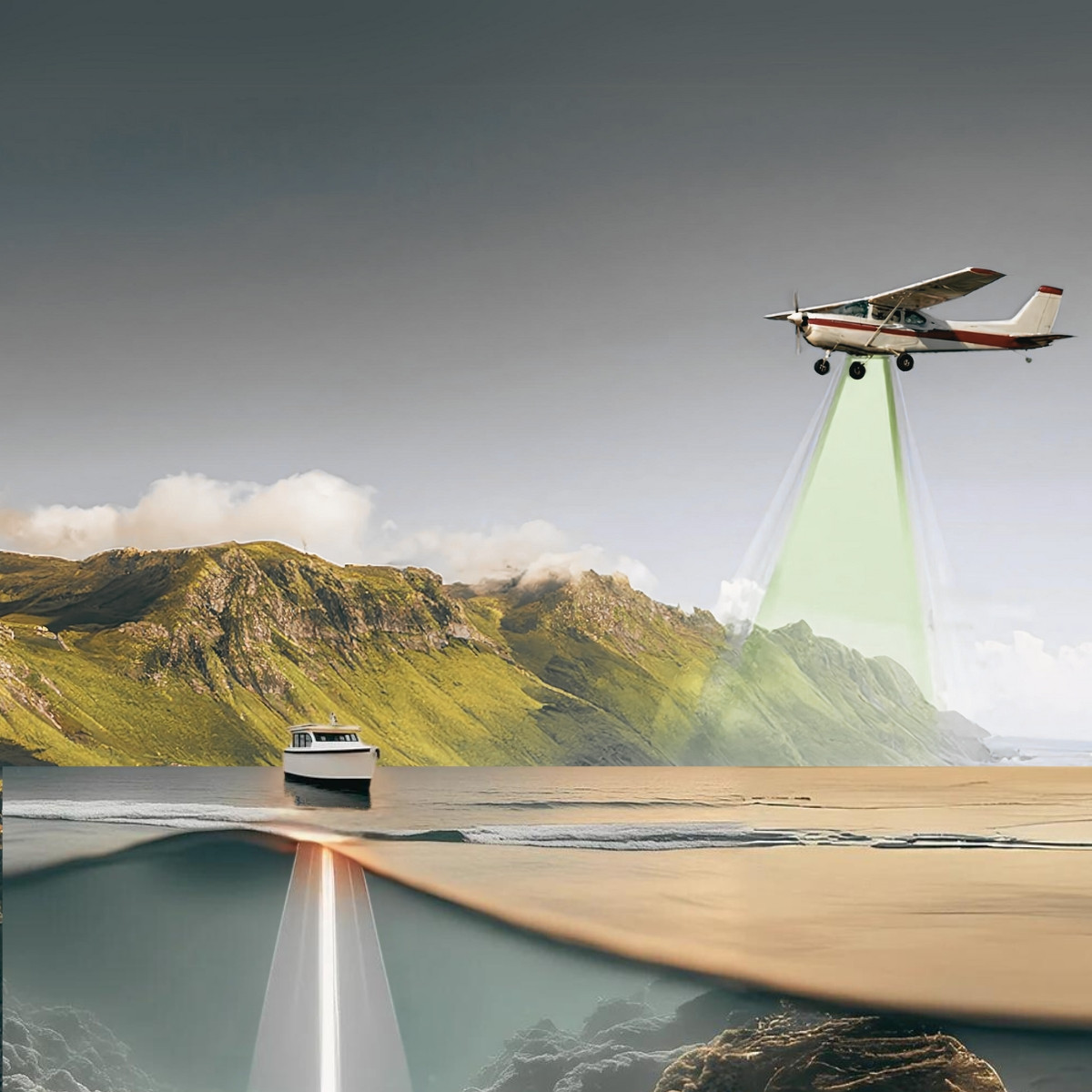 Revolutionizing Hydrographic Surveying: Aerial Bathymetric LiDAR vs ...