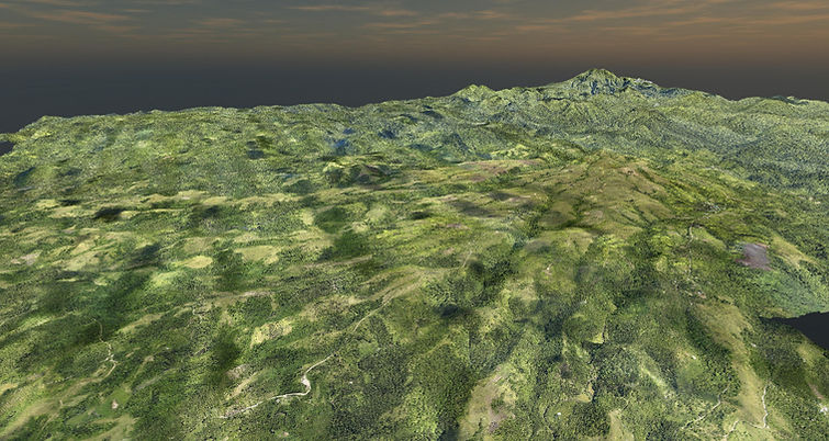 Aerial LiDAR Scanning in Mt. Labo | AB Surveying