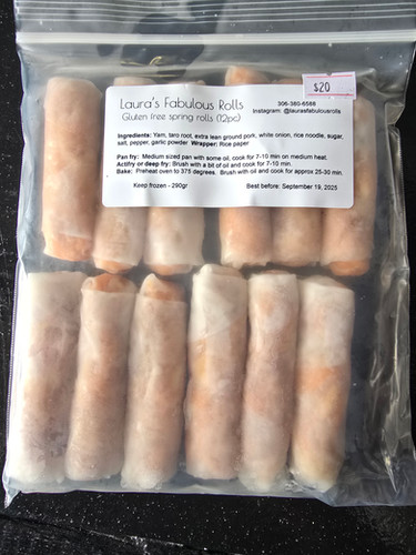 GF Spring Rolls - Laura's Fabulous Rolls | Skip a Beet
