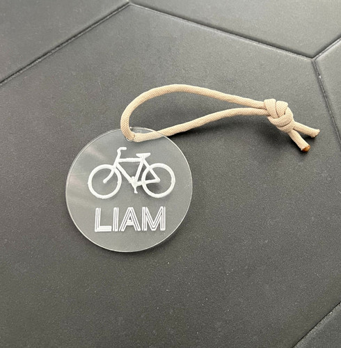 Bike Name Tag | Thatengineermom