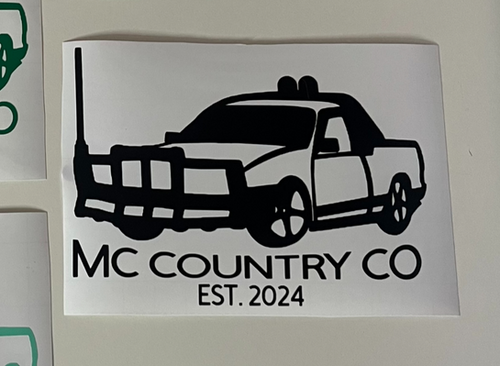 MCCC Stickers | Mc Country Co