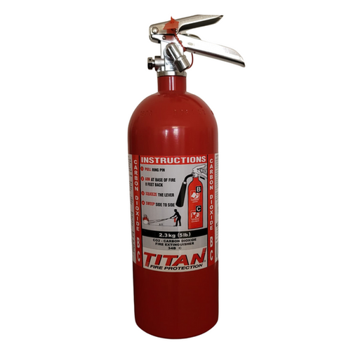 TITAN® ABC Dry Chemical Wheeled Fire Extinguishers 25 kg (50 lb.) | 50 ...
