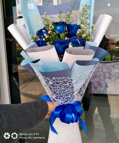 6 Fresh Blue Roses Bouquet | Flower Express Ph2239.74 https://static ...
