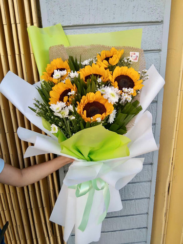 6 Sunflower Bouquet | Flower Express Philippines Delivery to San Miguel ...