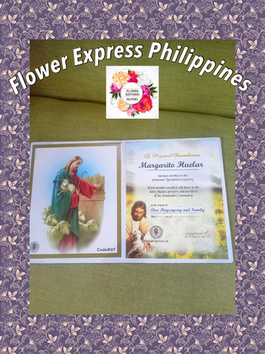 Sympathy Mass Card 302 - Flower Express Philippines