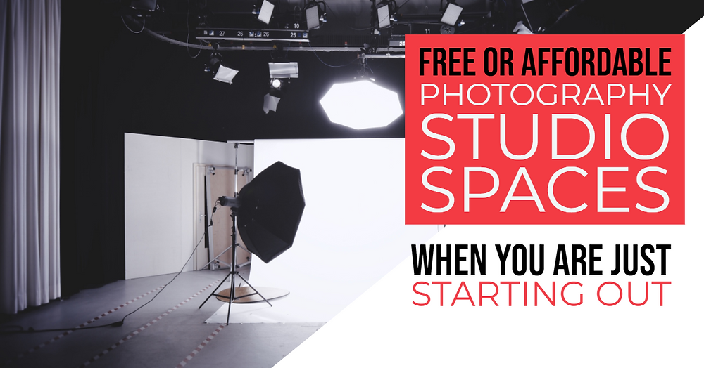 FREE or cheap photography studio space when you are just starting out