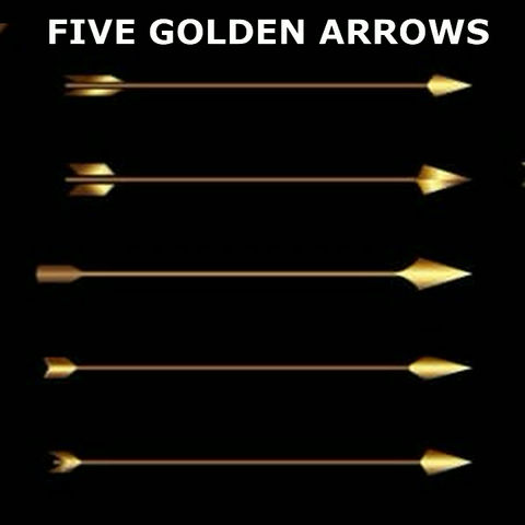 FIVE GOLDEN ARROWS