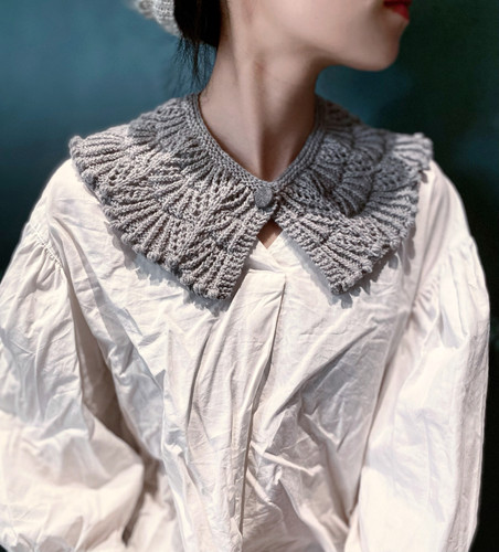 'Time For A Change' Handmade Collar | MONM Knitting