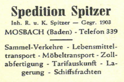 Firmenumzüge | Mosbach | Spedition Spitzer GmbH & Co. KG