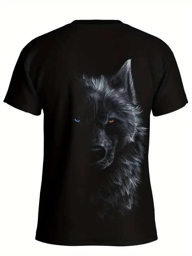 Black Wolf T Shirts | Enchanting Delights