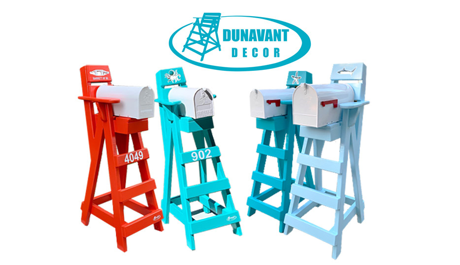 Lifeguard Chair Mailboxes | Dunavant Decor