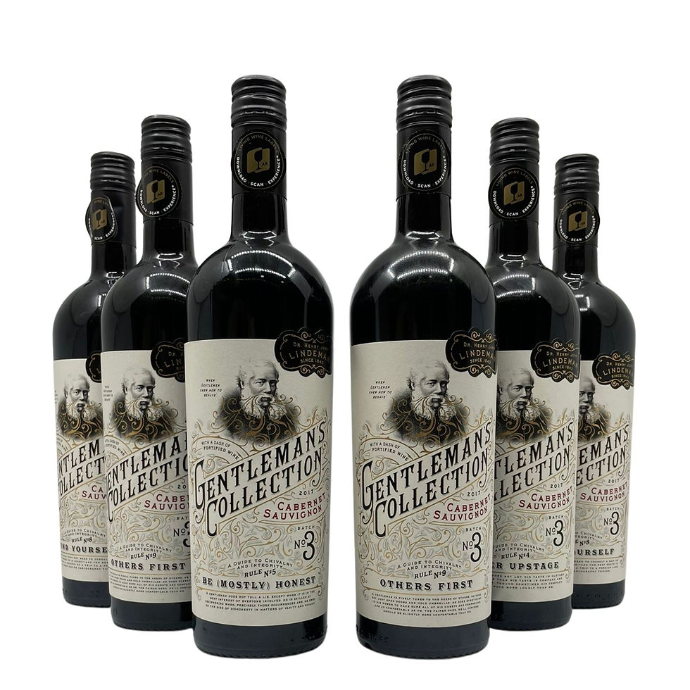 [Bundle of 6] Lindeman's Gentleman Collection Cabernet Sauvignon 750ml ...
