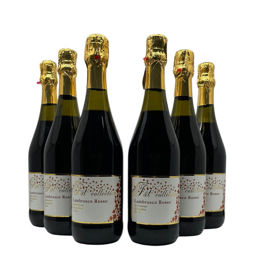 [Bundle of 6] Lambrusco Rosso Ist Collection IGT 750ml (8% Alc ...