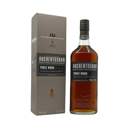 Auchentoshan Three Wood Single Malt Scotch Whisky (700ml) | Liquor Avenue