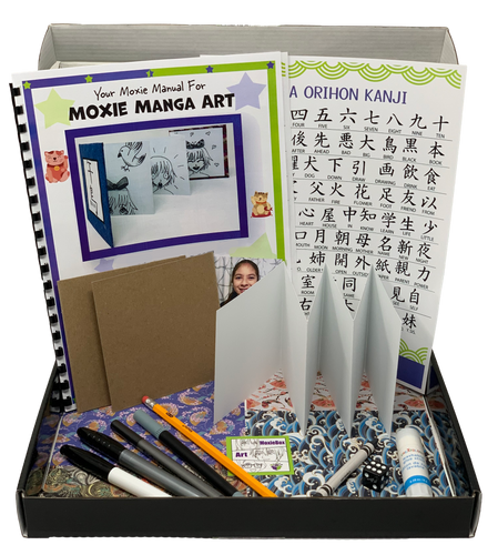 Moxie Manga Art Lesson | MoxieBoxArt