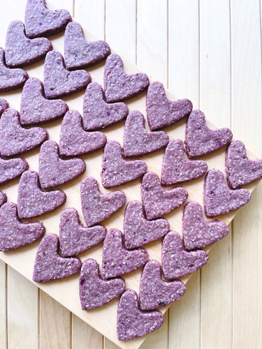 Purple Sweet Potato Peanut Butter Cookies | Cody N Toby