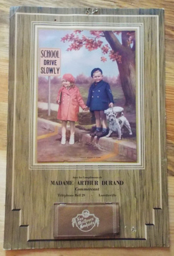 6392 Calendrier Arthur Durand | antiquite-brocante