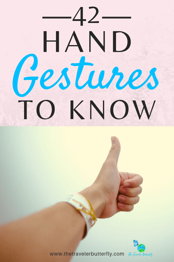 42 Hands Gestures To Know ...