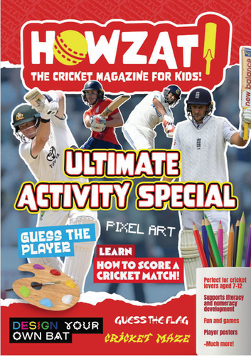 Howzat! The Ultimate Activity Special Edition | Howzat Cricket Mag