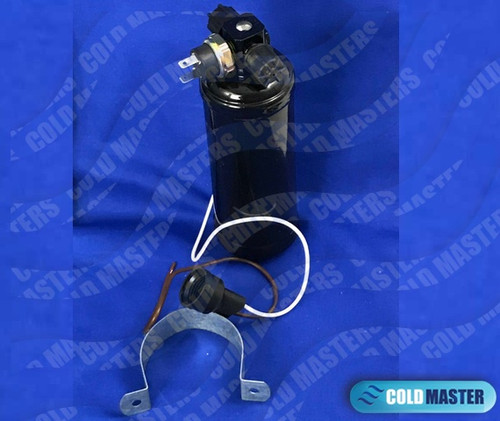 Universal Filter Drier 2.5 X 7.5 in 3/8MIOX3/8MIO W/ 1/4 CP W/Pressure ...