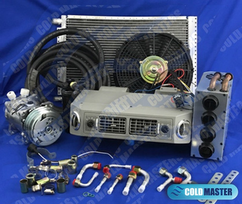 A/C Kit Universal Underdash Evaporator Small Heat Combo 406 1 12V W ...