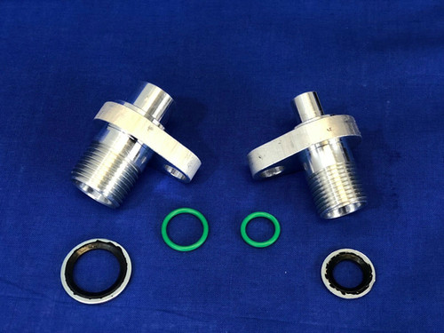 LS Swap A/C Compressor adapter fittings for Denso 10S17F & 10S20F ...