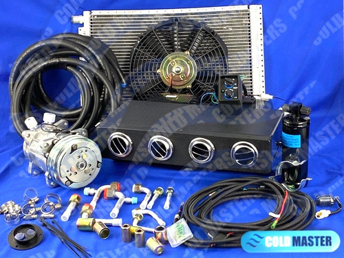 A/C Kit Universal Underdash Evaporator 12V 450-0CDB Special Vents ...