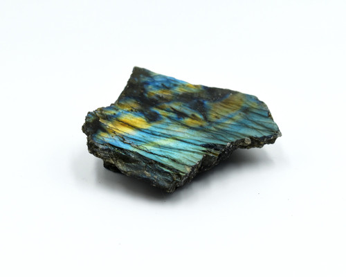 Labradorite - Half Rough - Half Polished Freeform | Magnetic Earth