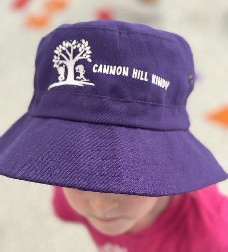 Bucket hat with Cannon Hill Kindy Logo | Cannon Hill Kindy