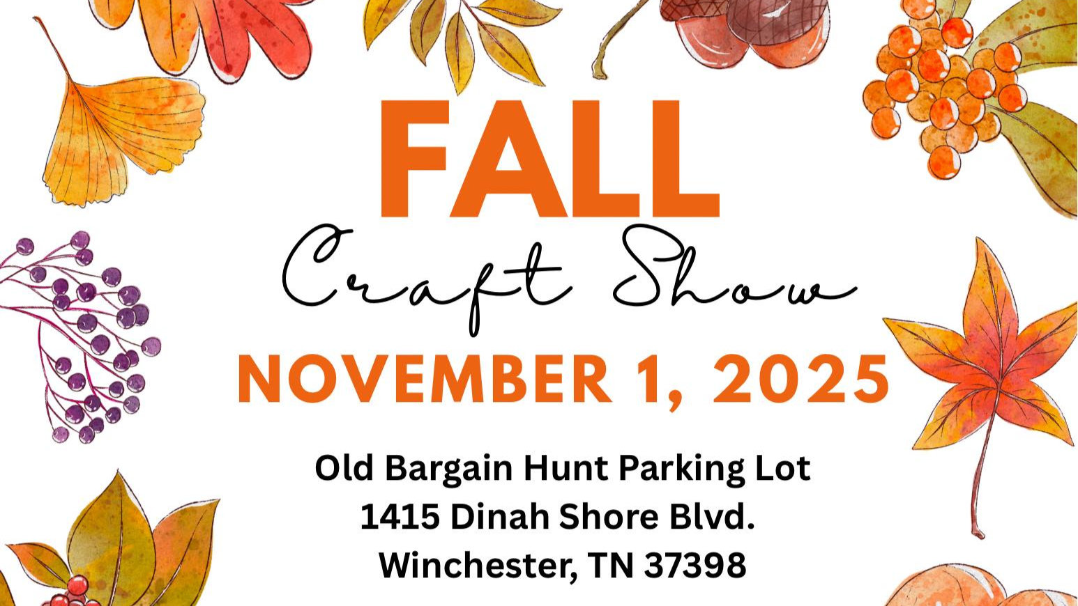Fall Craft Show | FCPCTN