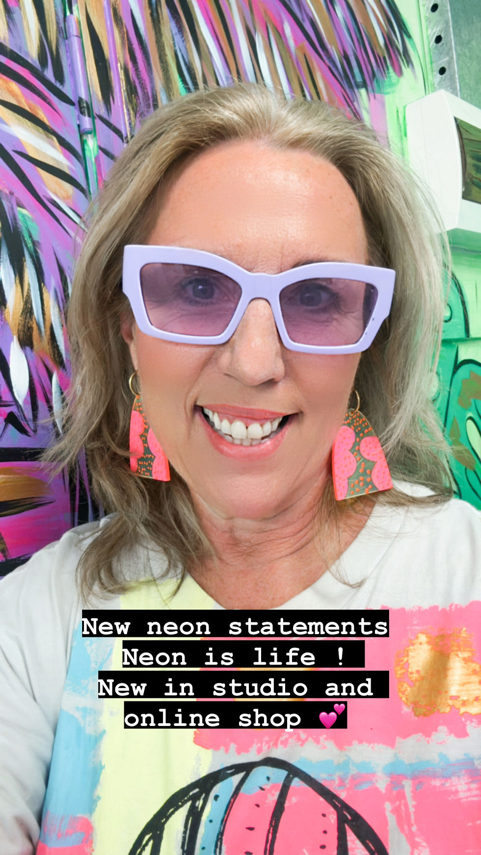 Neon statement’s translucent neon acrylic | Art Class Brisbane
