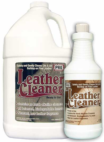 Pro- Leather Cleaner | home